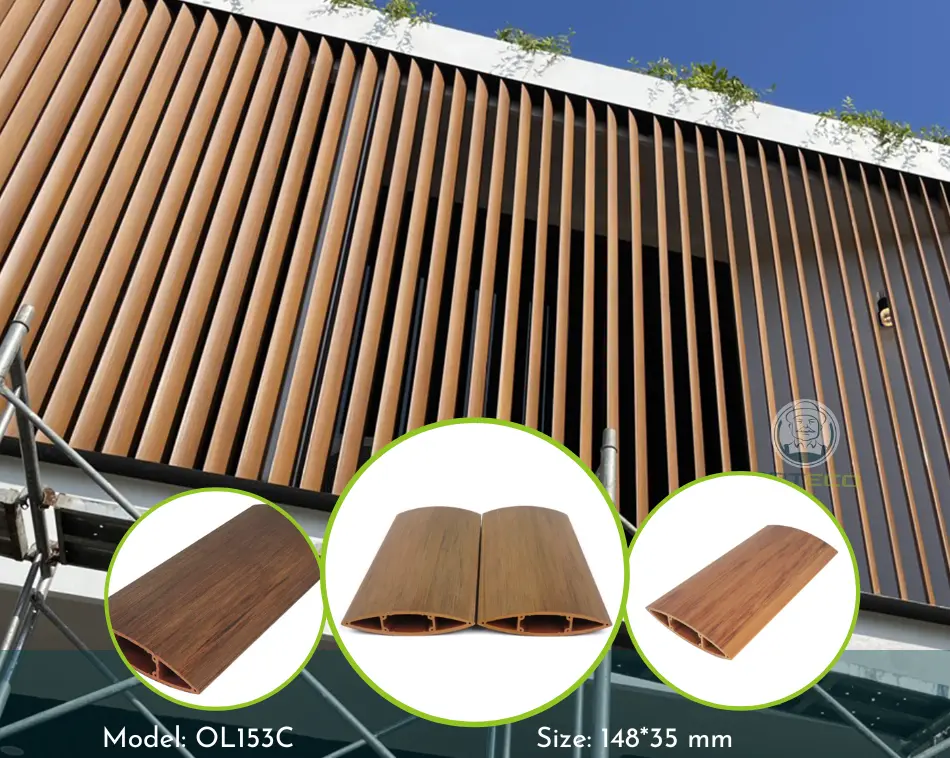 WPC Exterior Louvers Connector Rod & Screws Set OAC02